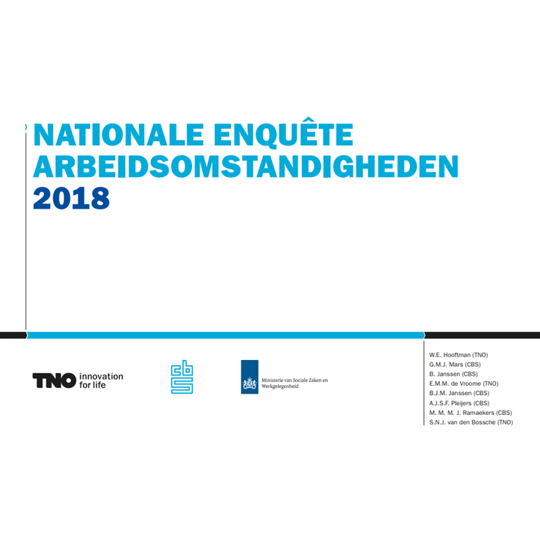Nationale Enquête Arbeidsomstandigheden 2018 - Methodologie en globale ...