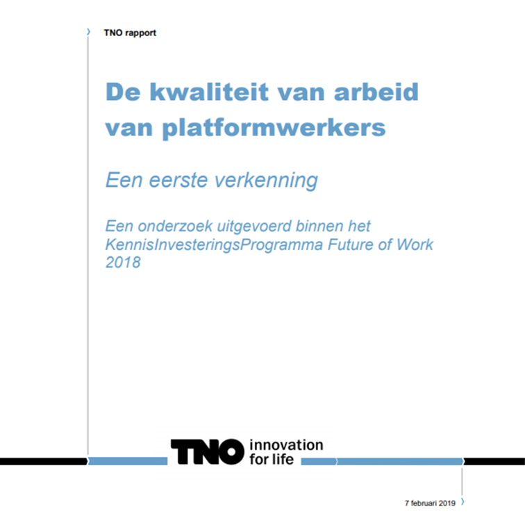 De kwaliteit van arbeid van platformwerkers - Monitor arbeid
